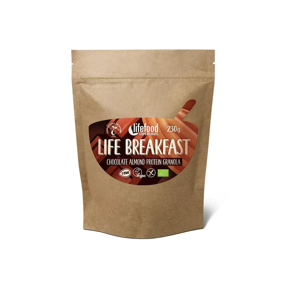 Granola Chocolate Almond Protein Lifefood - Jurassic Fruit